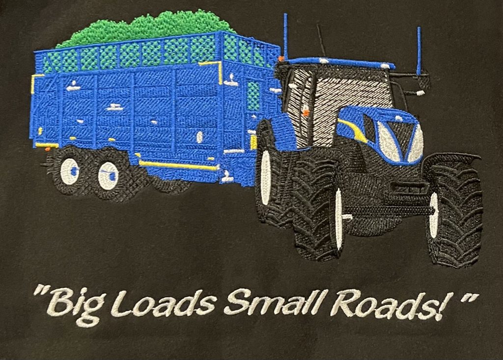 BLUE TRACTOR SOFTSHELL JACKET - The Family Store